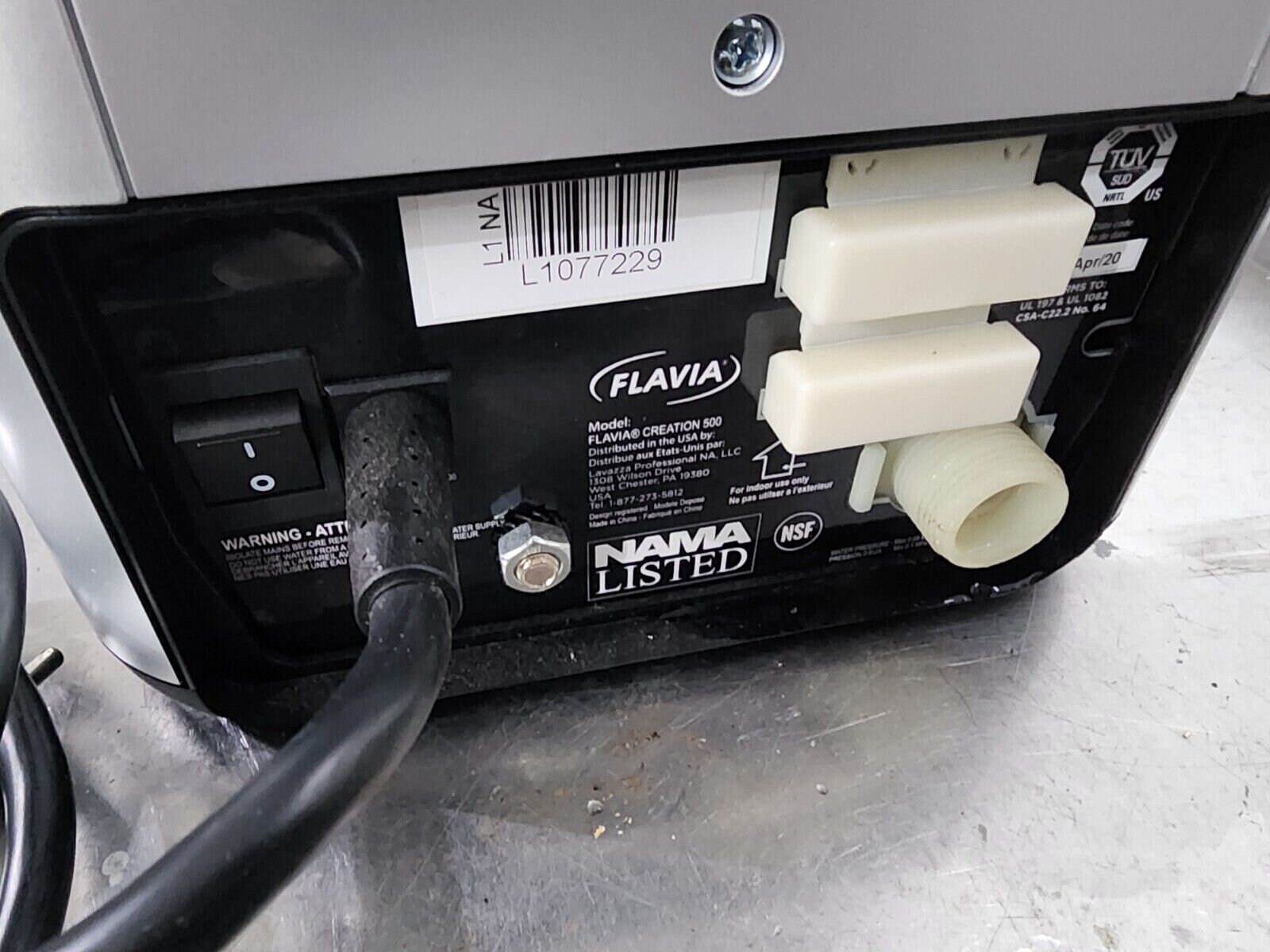 Mars Flavia Creation 500 Automatic Single Cup Commercial Coffee-tea ...