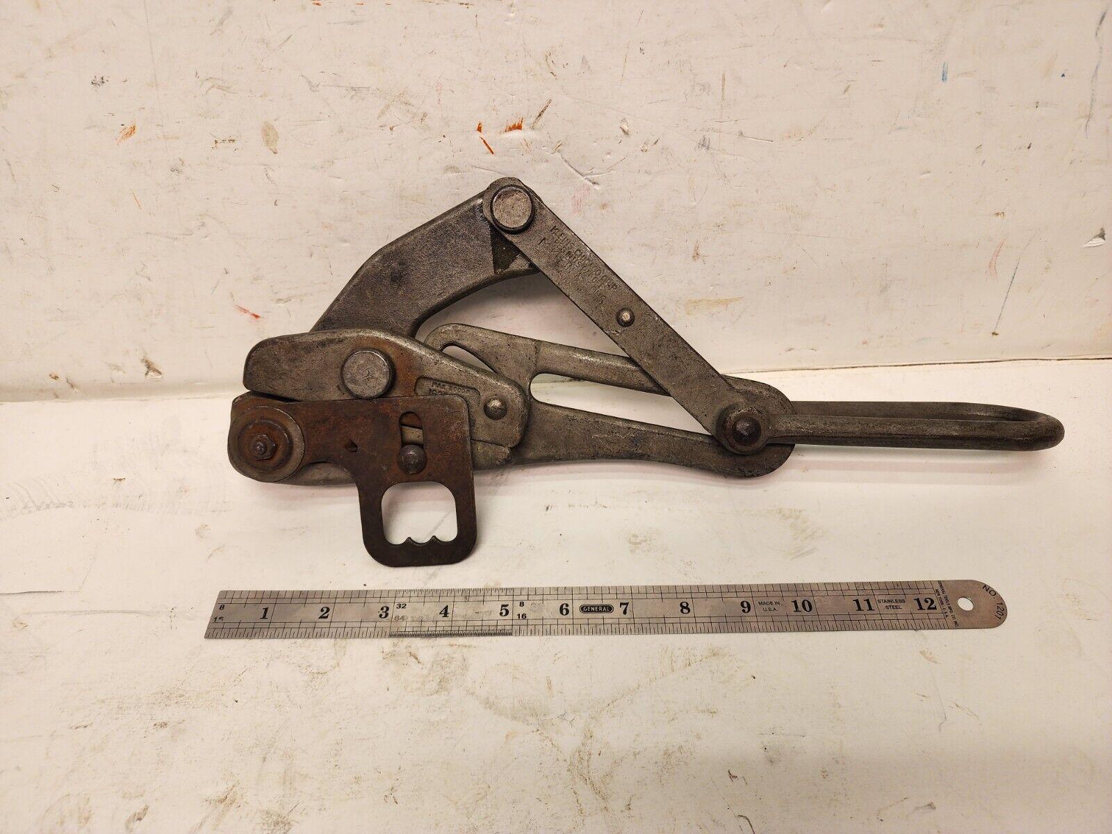 Klein Tools 1628-50H Chicago Cable Grip Puller 8000 Lbs Load Cap. Free ...