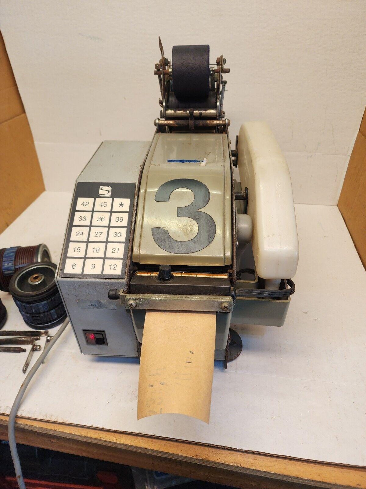 Better Pack 555L Electric Water Activated Gummed Tape Dispenser W/6 ...