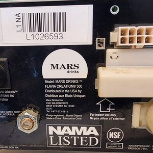 Mars Flavia Creation 500 Main Logic Circuit Board Motherboard & Inlet ...