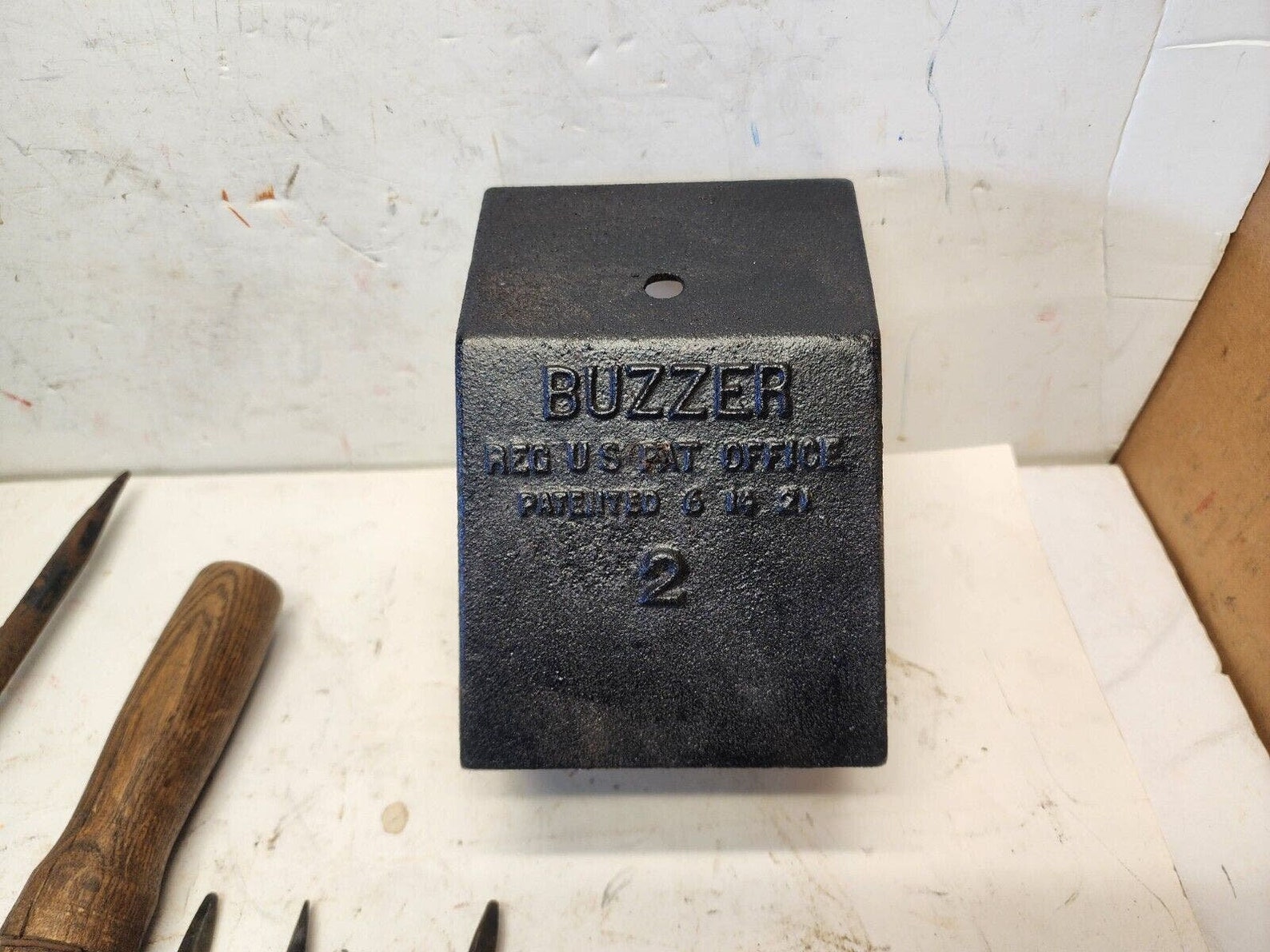 Cast Iron Buzzer Forge Cover, Melting Pod, Copper Head Tip Soldering ...