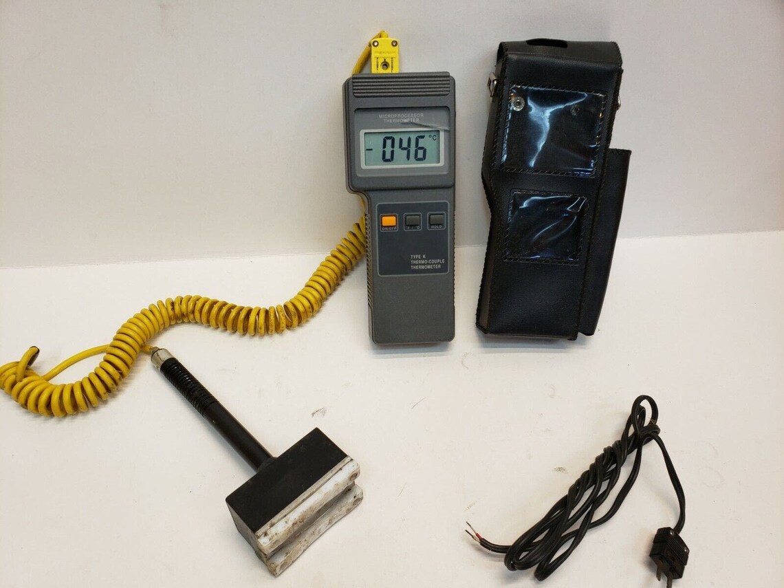 Microprocessor Thermometer Type K Thermocouple Digital Thermometer Free ...