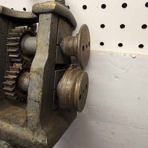 Antique Roll Former Sheet Metal Edge Former Crimper With Bench Stand - Etsy