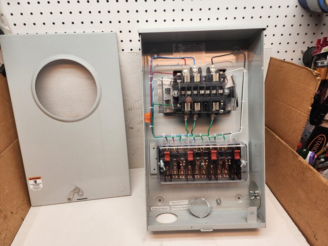 Brooks Utility 3 Phase 4 Wire Meter Socket 602U3010C13-1721 30 Amp - Etsy