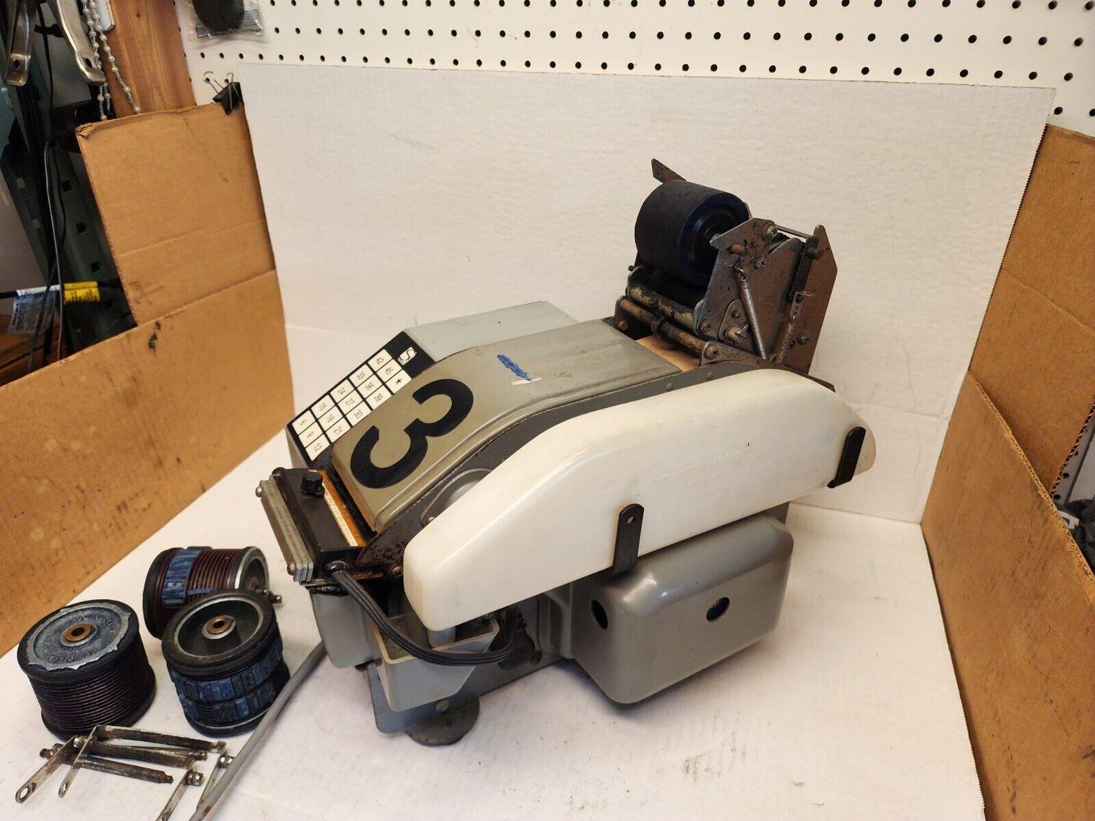 Better Pack 555L Electric Water Activated Gummed Tape Dispenser W/6 ...