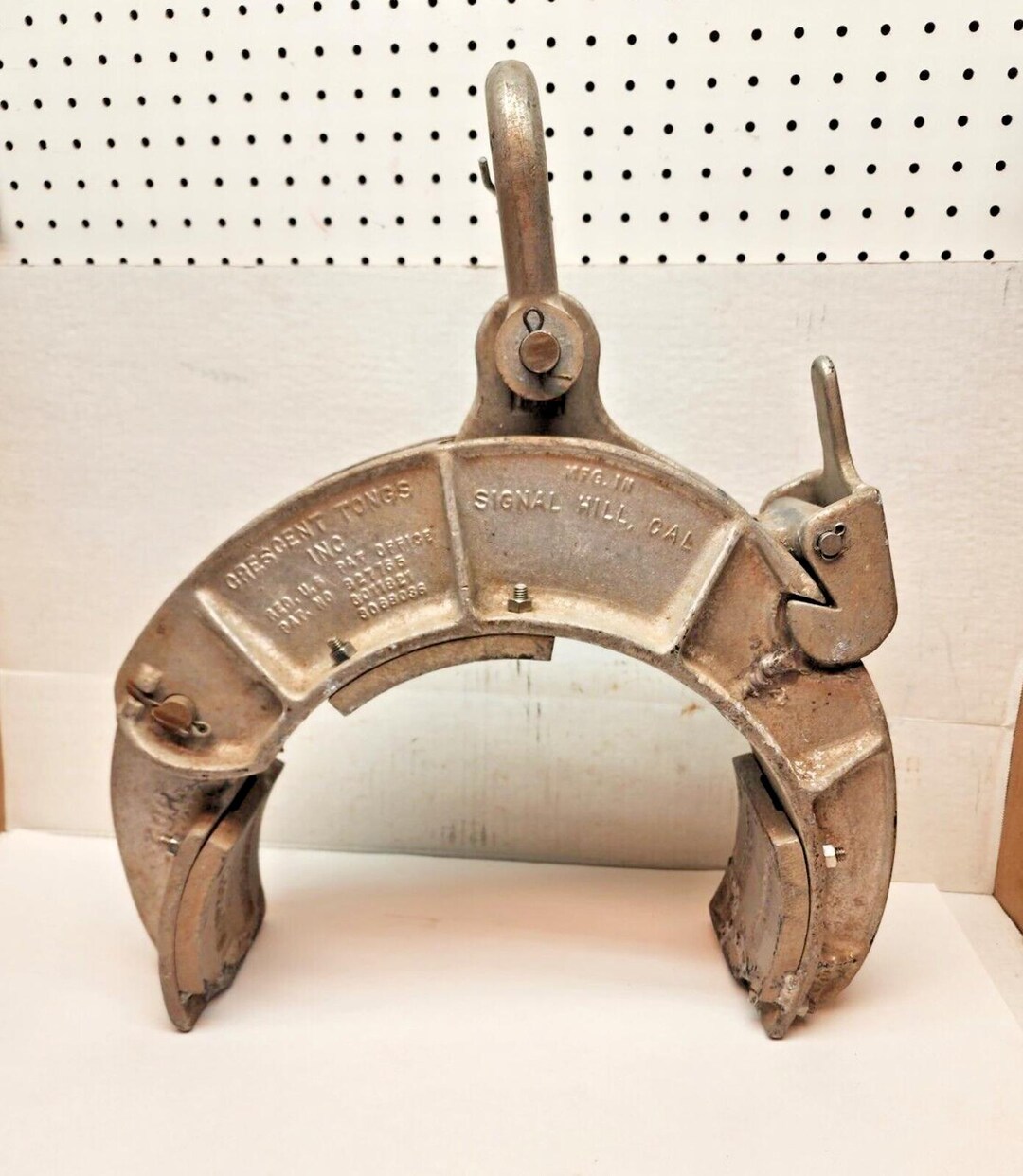 Crescent Cast Aluminum 3000 Lb. Pipe Tong for 10 Cast Iron, Ductile ...