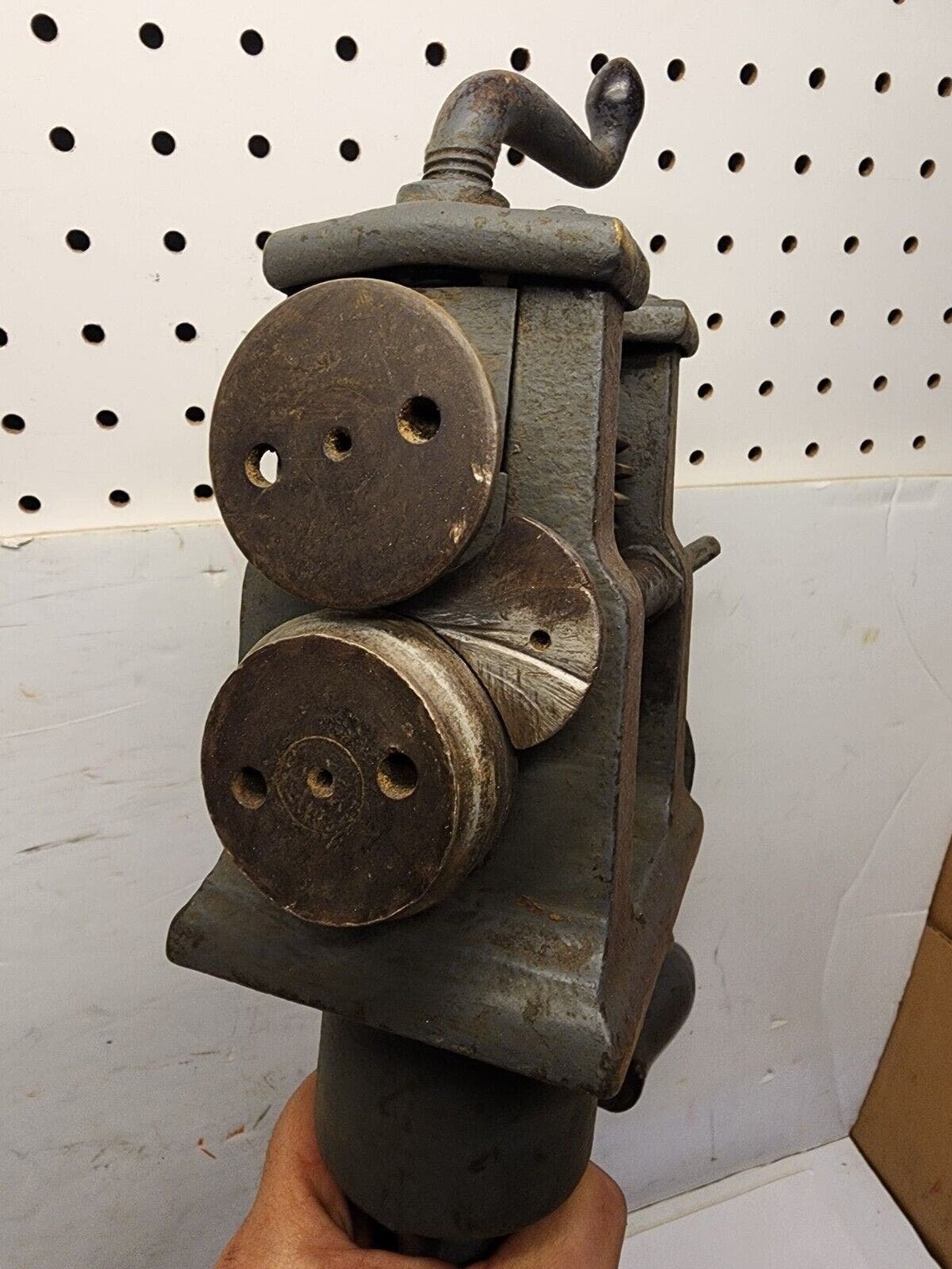 Antique Roll Former Sheet Metal Edge Former Crimper With Bench Stand - Etsy