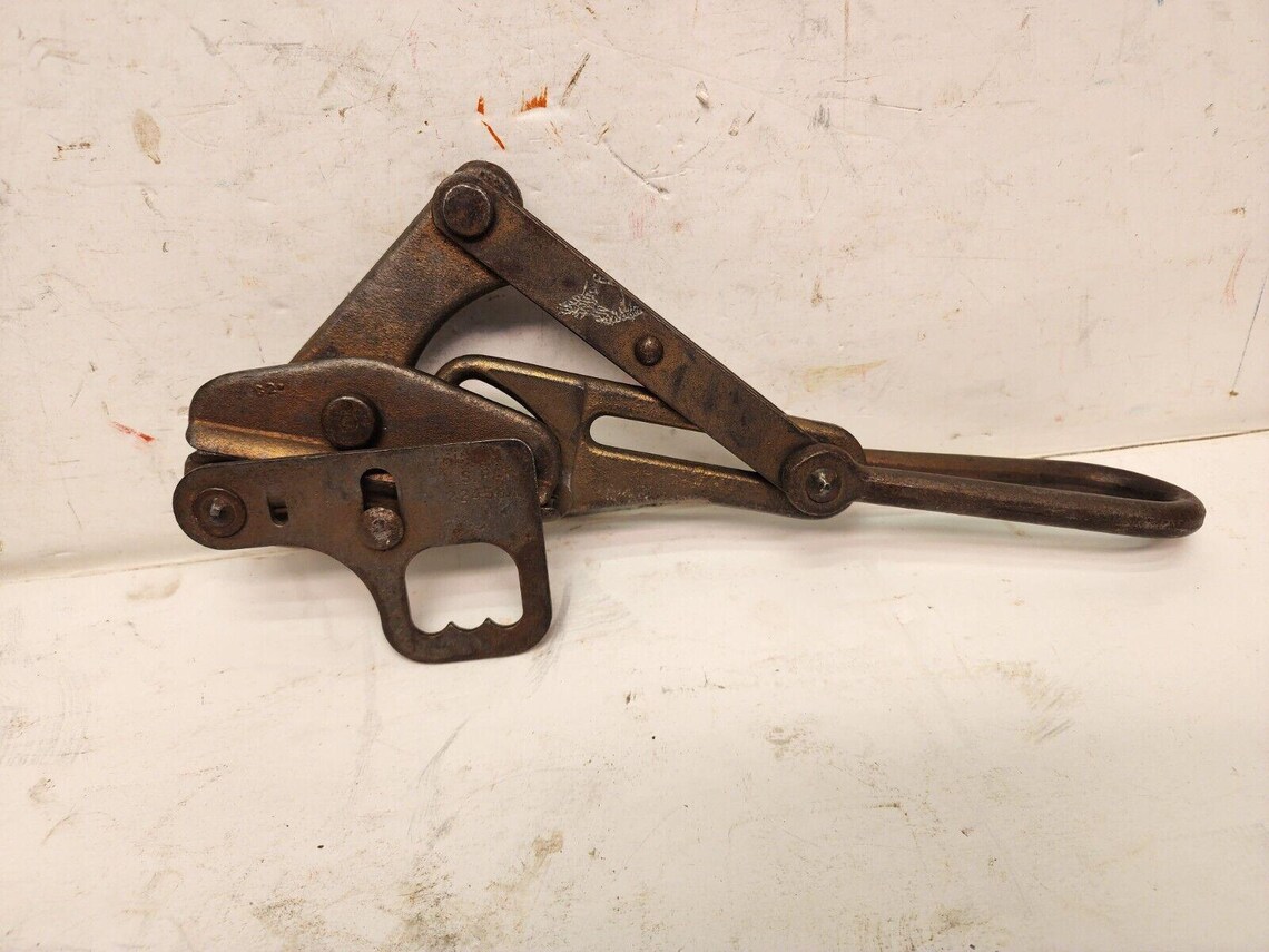 Klein Tools 16xx Chicago Cable Grip Puller 4500 Lbs Load Cap. .20-.46 ...