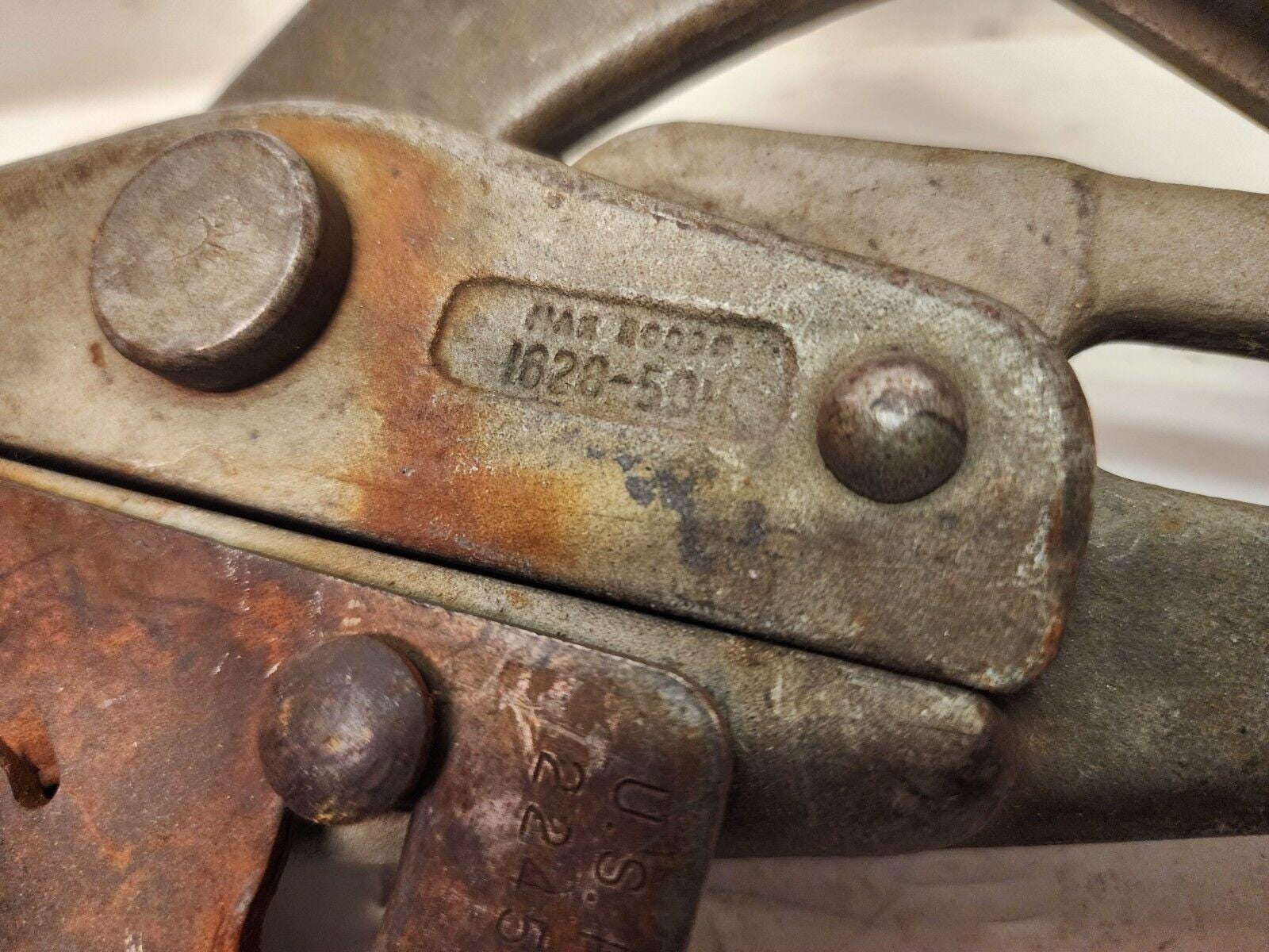 Klein Tools 1628-50H Chicago Cable Grip Puller 8000 Lbs Load Cap. Free ...