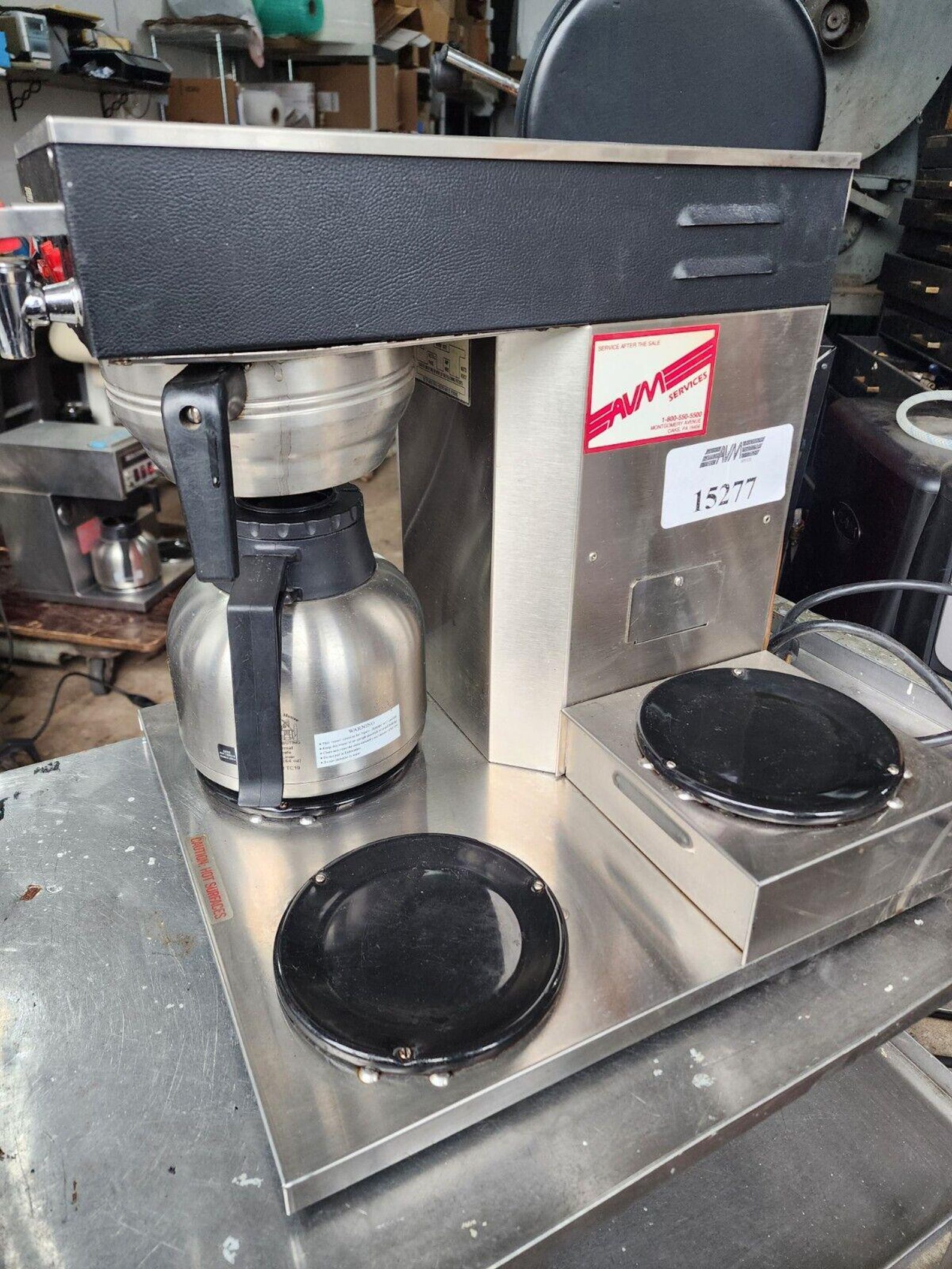 Newco ACE-LP 3 Warmer Low Profile Commercial Coffee Brewer 120v Used ...