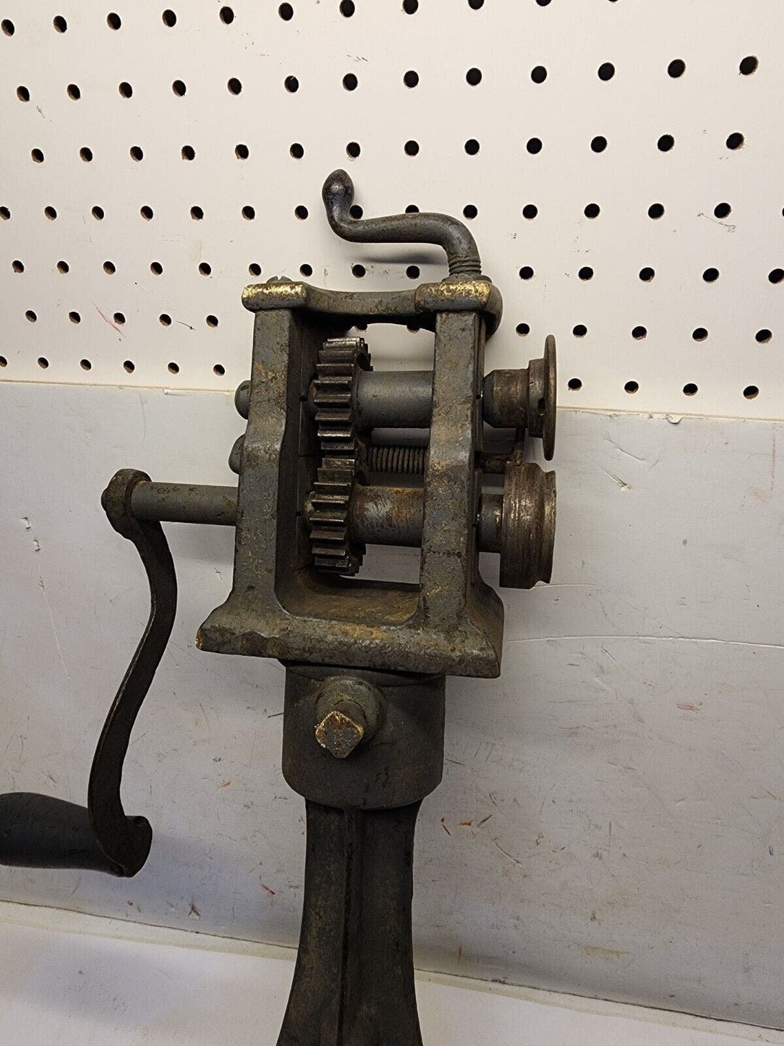 Antique Roll Former Sheet Metal Edge Former Crimper With Bench Stand - Etsy
