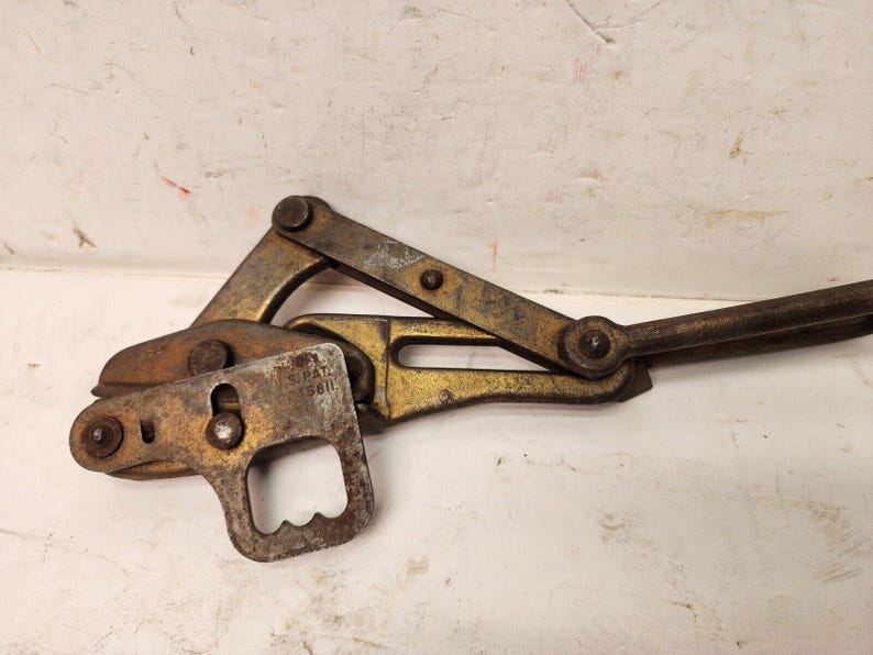 Klein Tools 16xx Chicago Cable Grip Puller 4500 Lbs Load Cap. .20-.46 ...