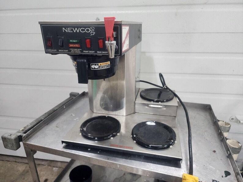Newco ACE-LP 3 Warmer Low Profile Commercial Coffee Brewer 120v Used ...