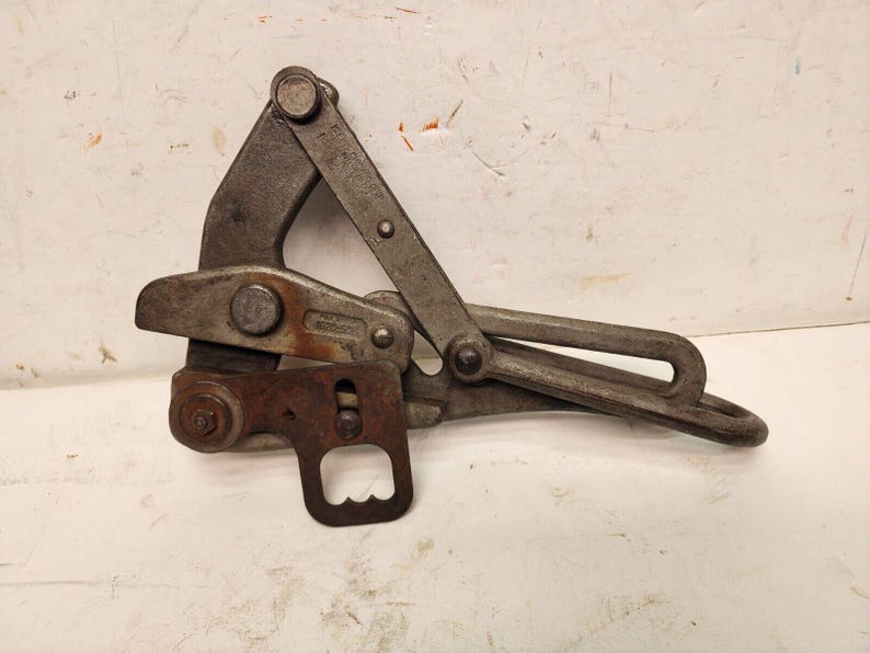 Klein Tools 1628-50H Chicago Cable Grip Puller 8000 Lbs Load Cap. Free ...