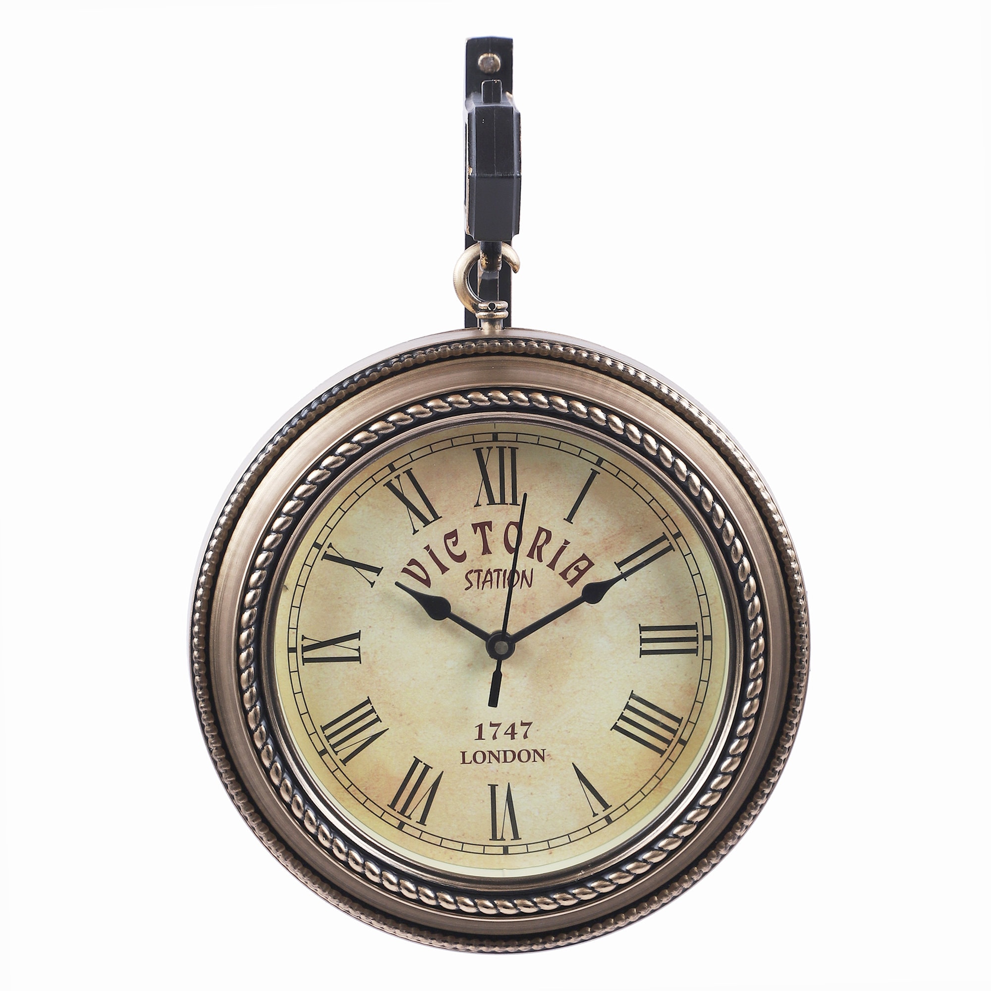 Ximdeco Modern Style Vintage Railway Station Clock for Home and Living ...