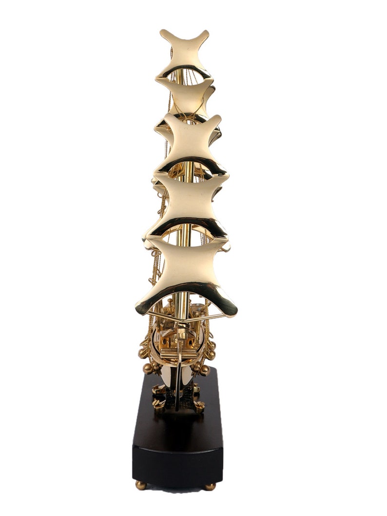 Brass and Wooden Handcrafted Nautical Marine Casted Ship Decorative and ...