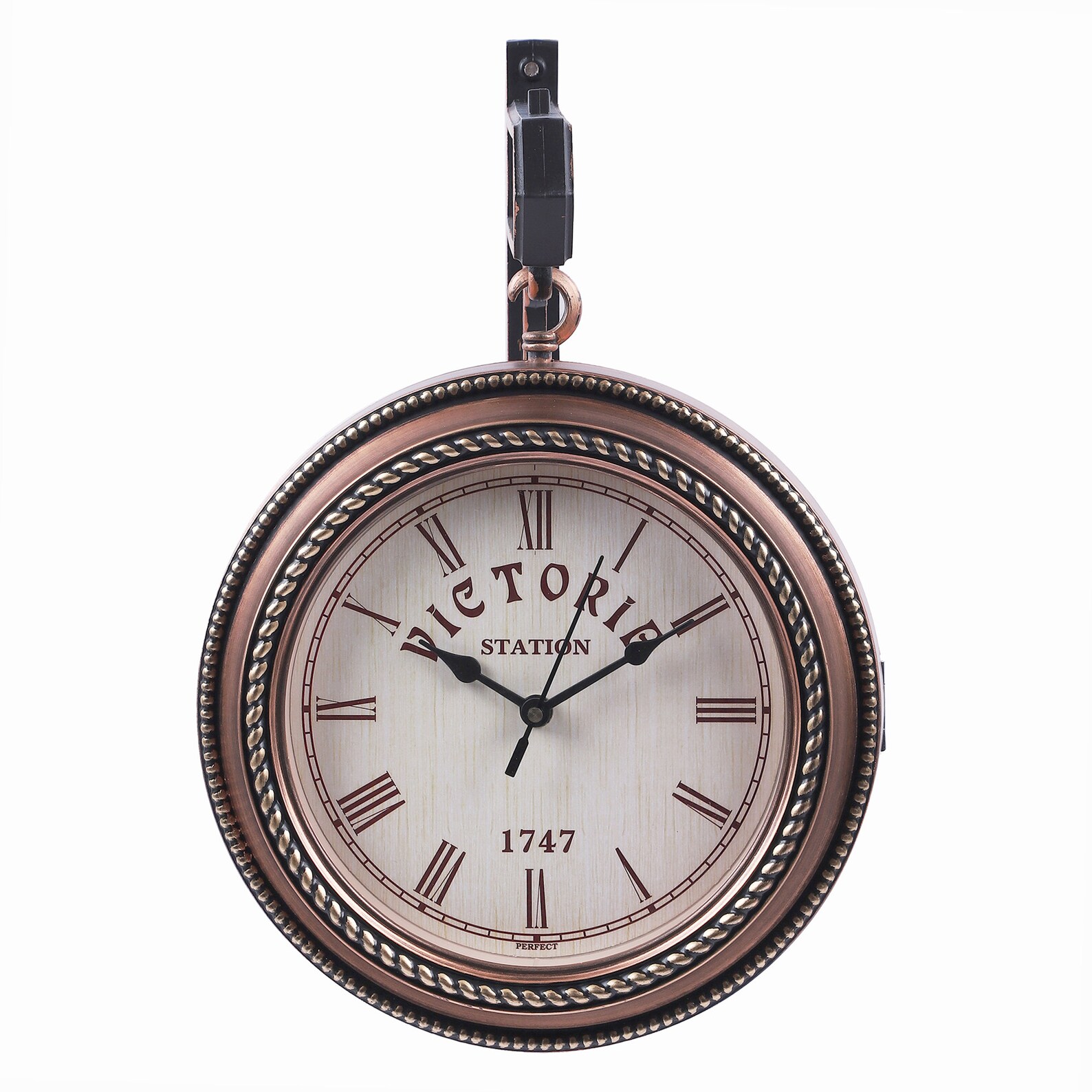 Ximdeco Modern Style Vintage Railway Station Clock for Home and Living ...