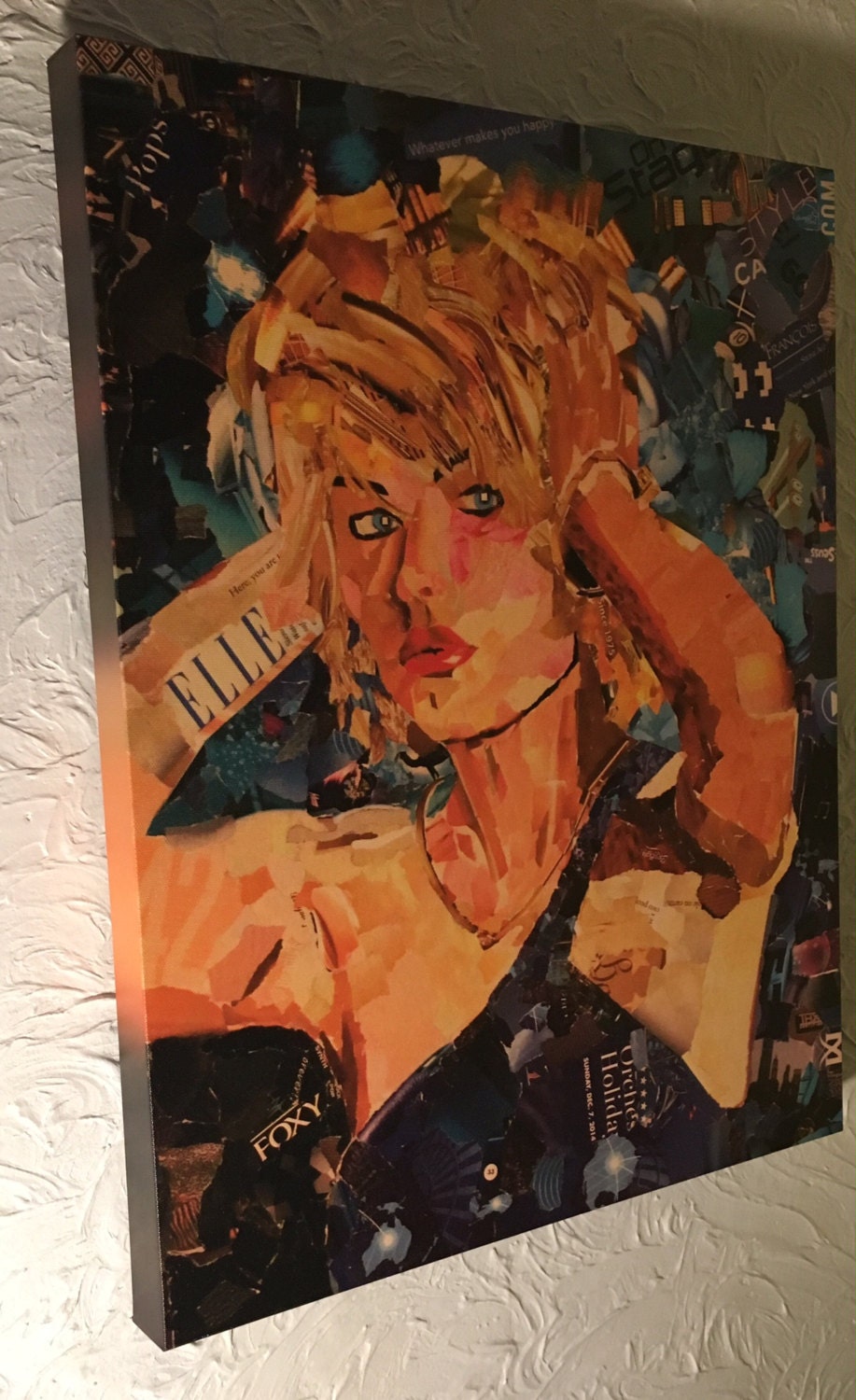 Blondie Debbie Harry Collage 16x20 Signed Print - Etsy
