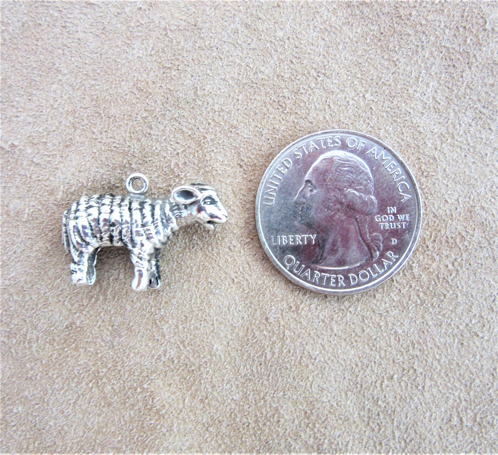 Lamb Sheep Sterling Silver Charm Lamb Pendant Sheep Charm | Etsy