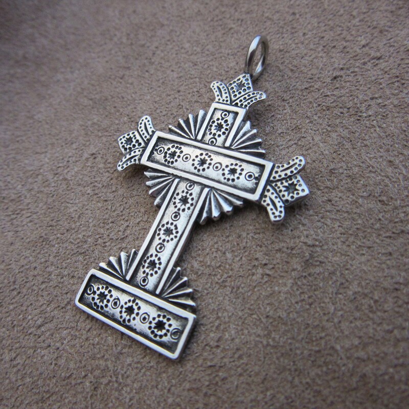 Tin Cross - Etsy