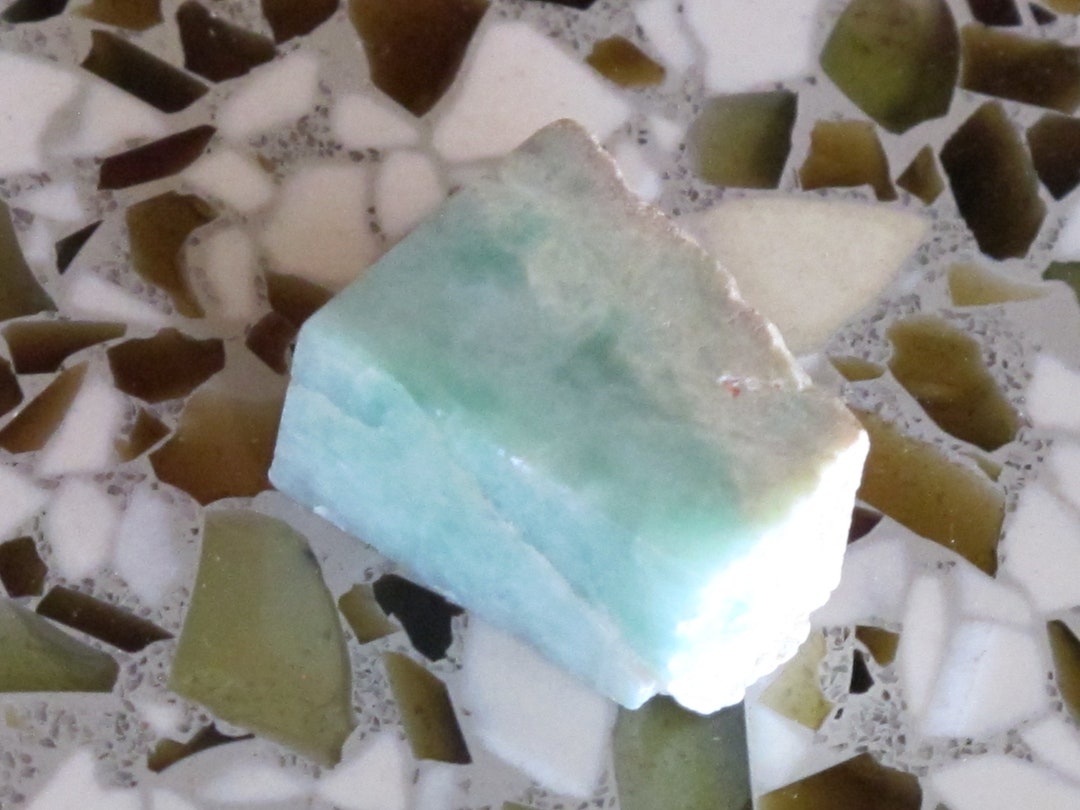 Small Burmese Jadeite Slice, Rough, Piece, Specimen of Jade Item 385b ...