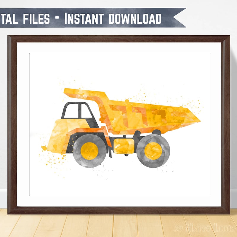 Dump Truck Theme - Etsy