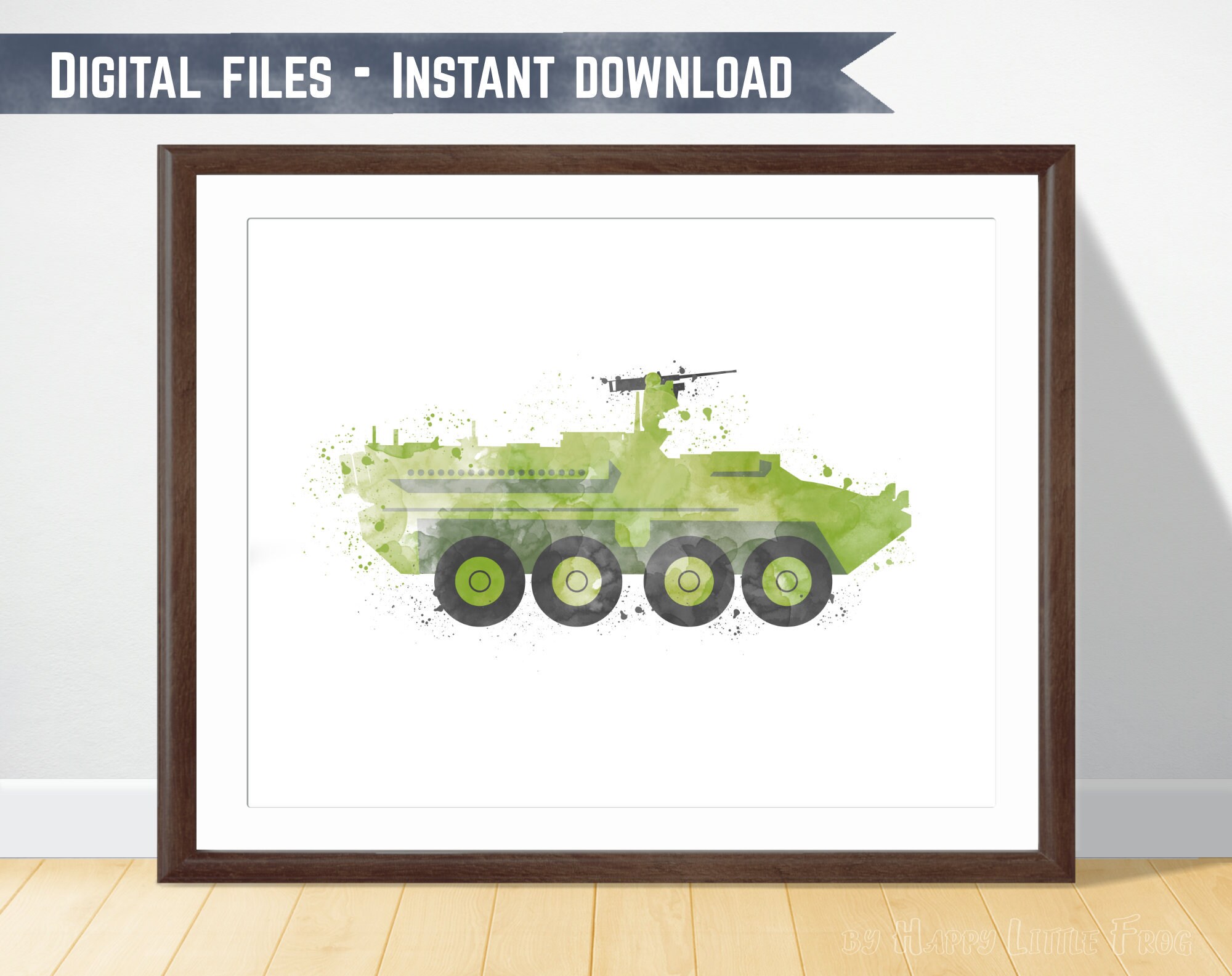 Army Wheeled Armored Car, Military Vehicle, Printable File - Etsy