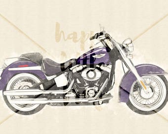 Motorcycle decor | Etsy