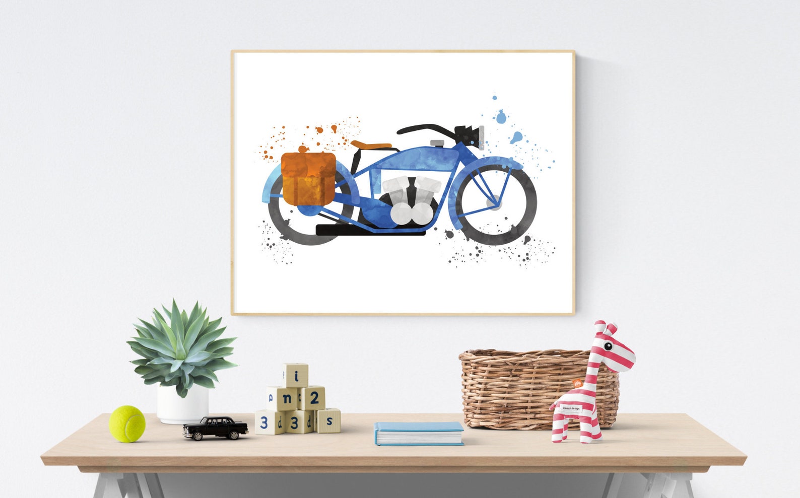 Printable Motorcycles Bundle Motorcycle Nursery Toddler Boy | Etsy