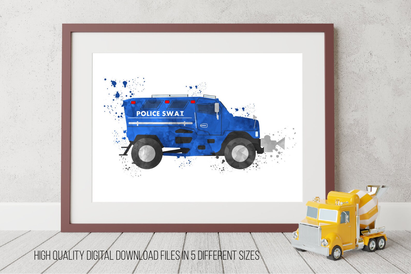 Police SWAT Print Police Wall Art Police Prints Police | Etsy