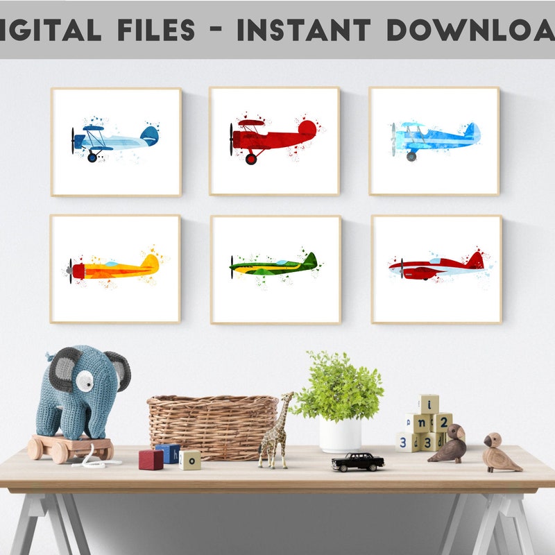 Airplane Print - Etsy