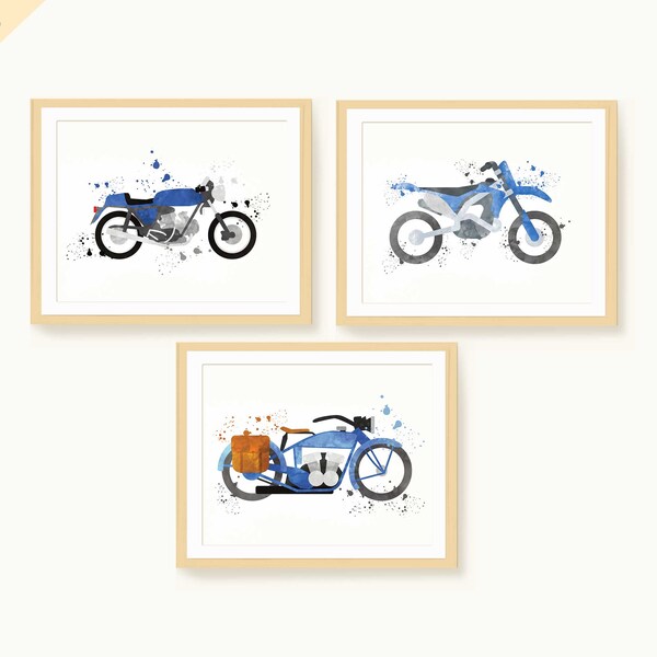 Motorcycle Decor - Etsy