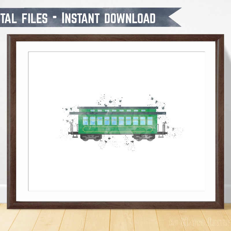 Train Prints - Etsy
