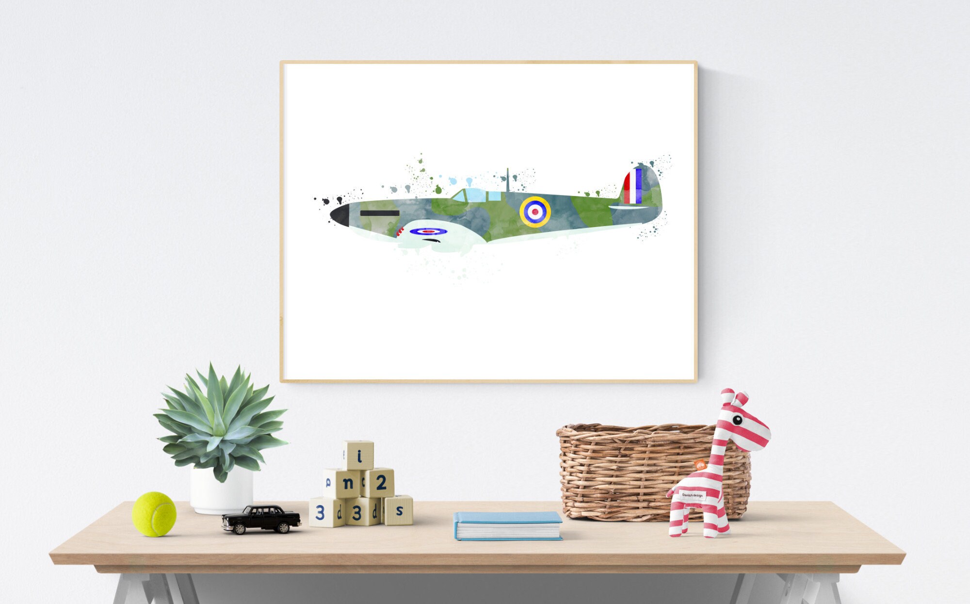 Airplane Print Set Printable Airplanes Set of 6 Prints | Etsy