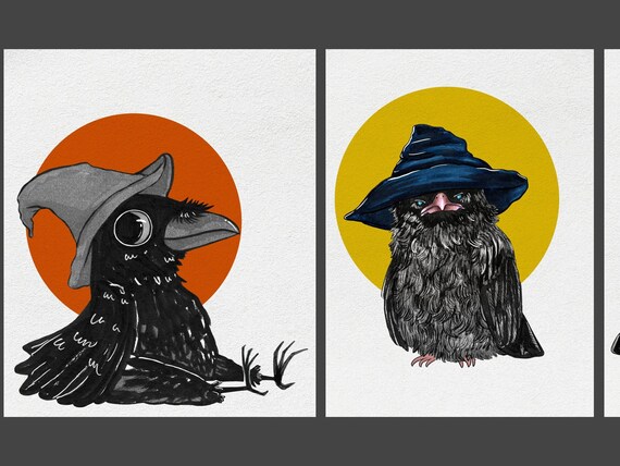 Witch Crows - Etsy Canada