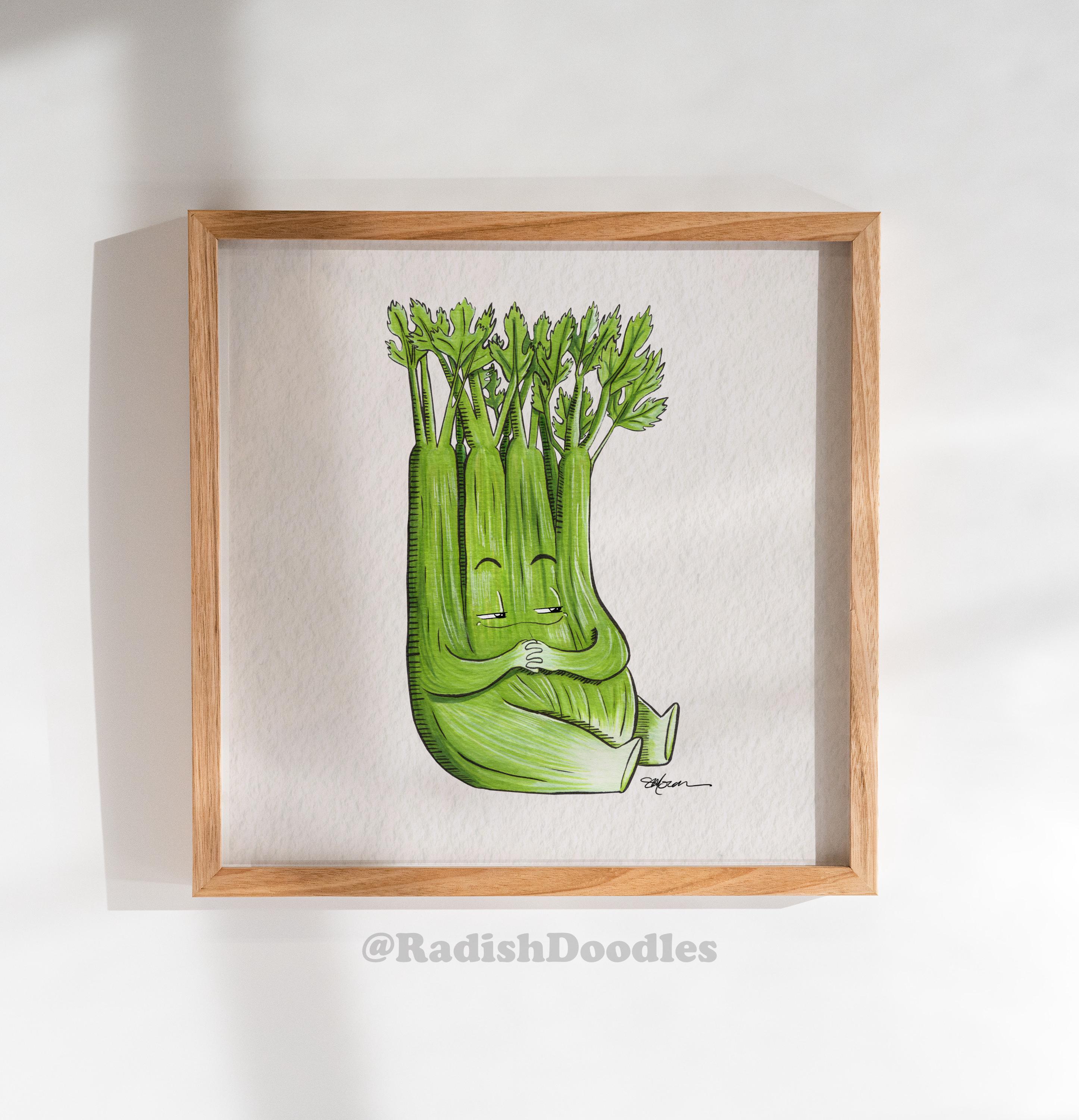 Celery Drawing