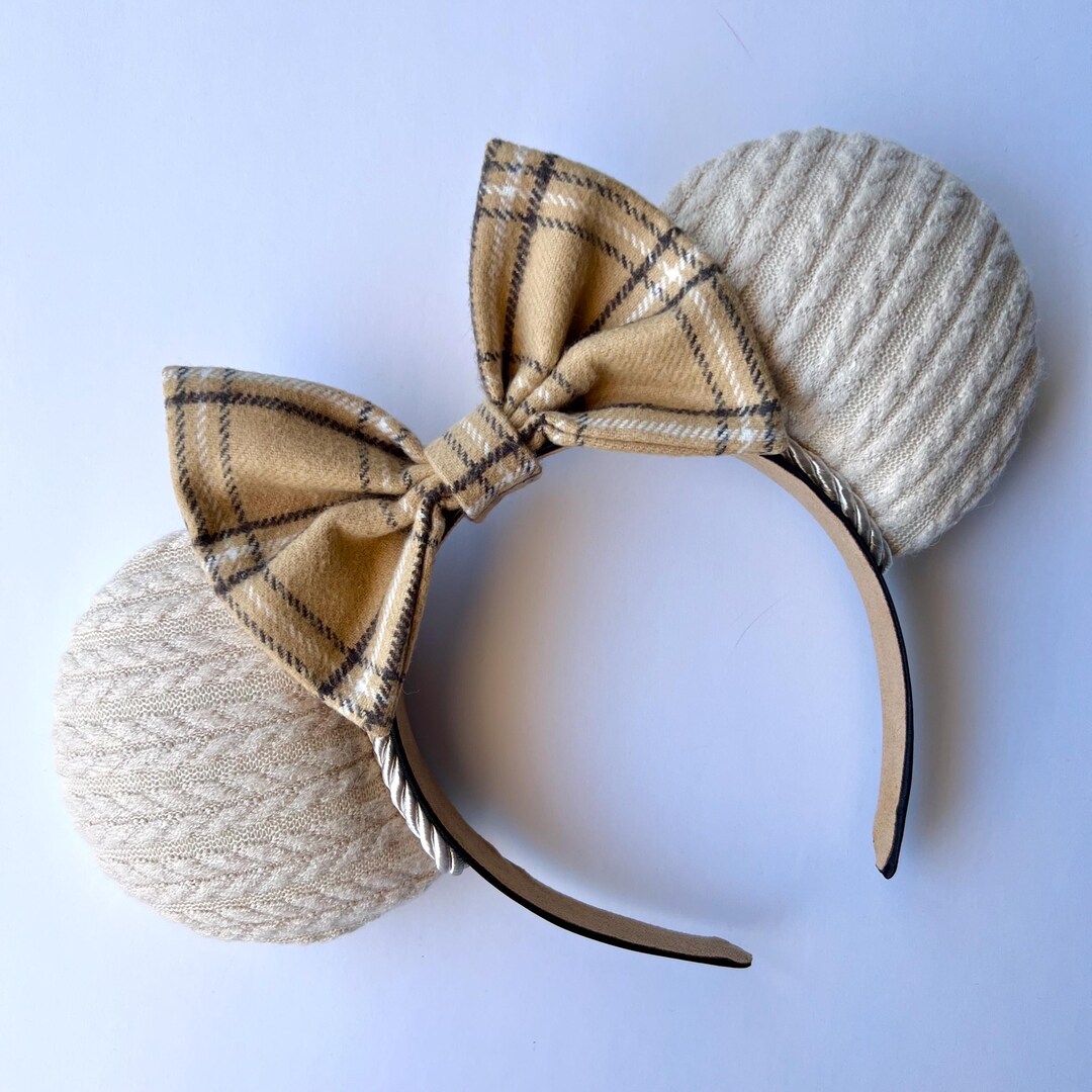Cozy Cream Flannel Ears - Etsy
