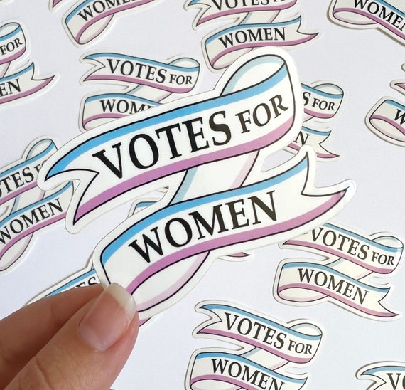 Votes for Women Sash Sticker - Etsy
