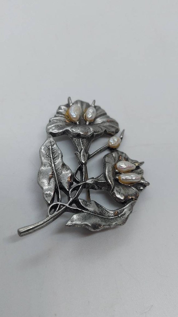 vintage jj pewter and - Gem