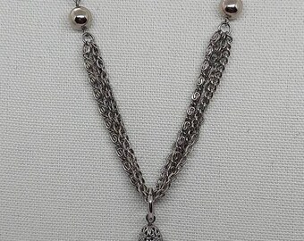 Silver Tone Tassel | Etsy