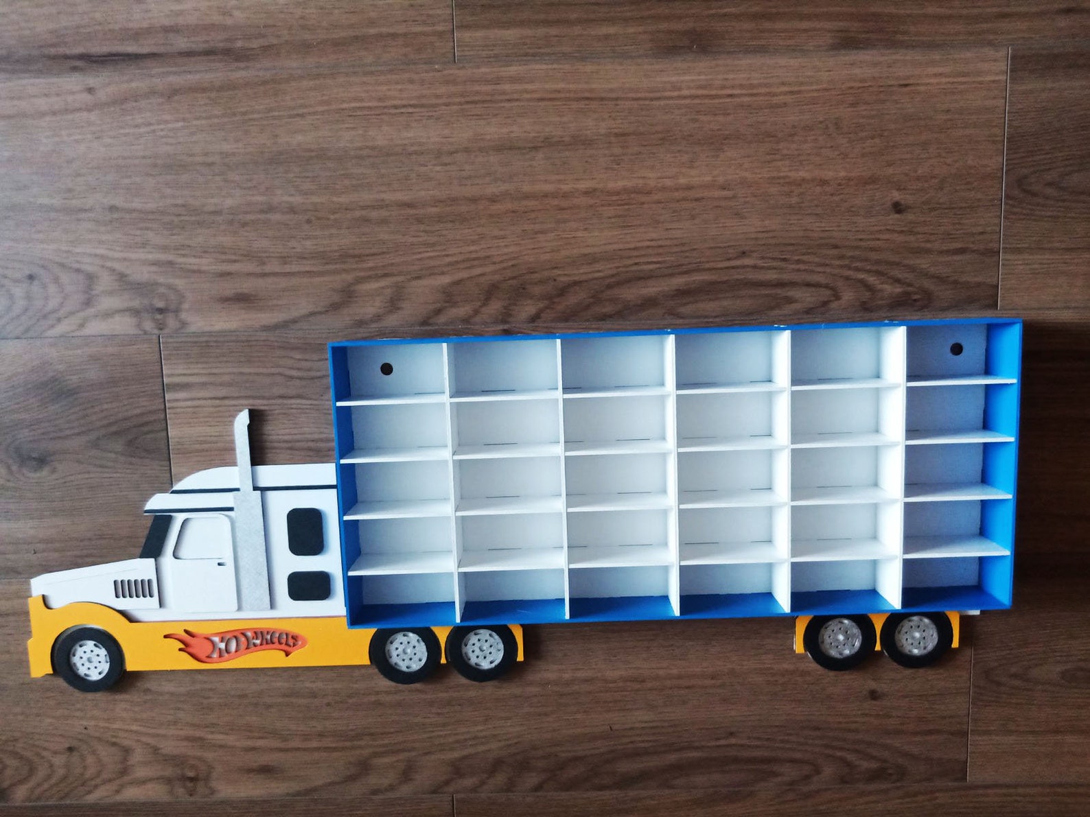 Car Display Shelf Hot Wheels Storage Car Shelf 30 Section Car Lover ...