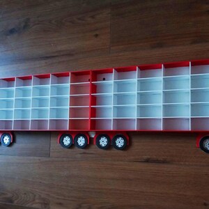 Hot Wheels Storage Display Car Shelf 60 Section Playroom Decor Hot ...