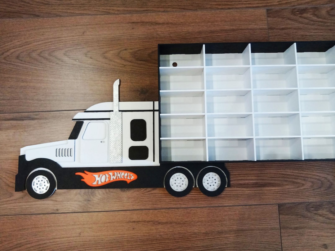 Hot Wheels Toy Storage Wooden Shelves Display Car Shelf Unique Gifts ...