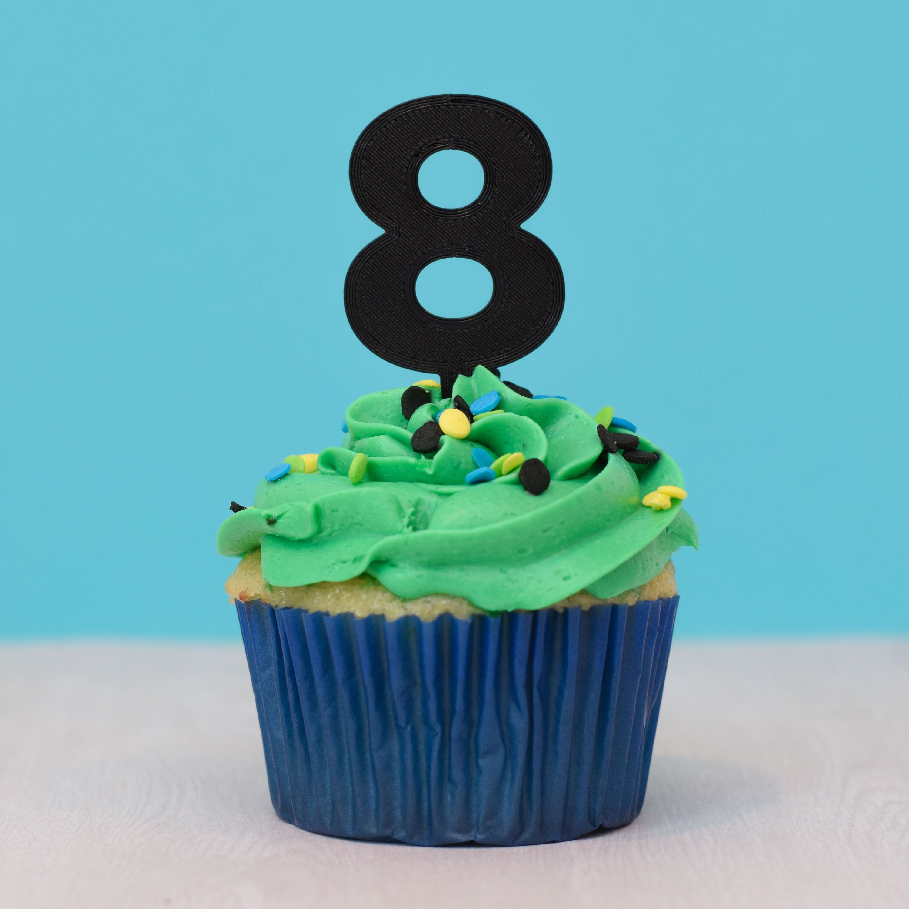 Level up Video Gamer Cupcake Toppers - Set of 6 3D Printed Plastic - Etsy