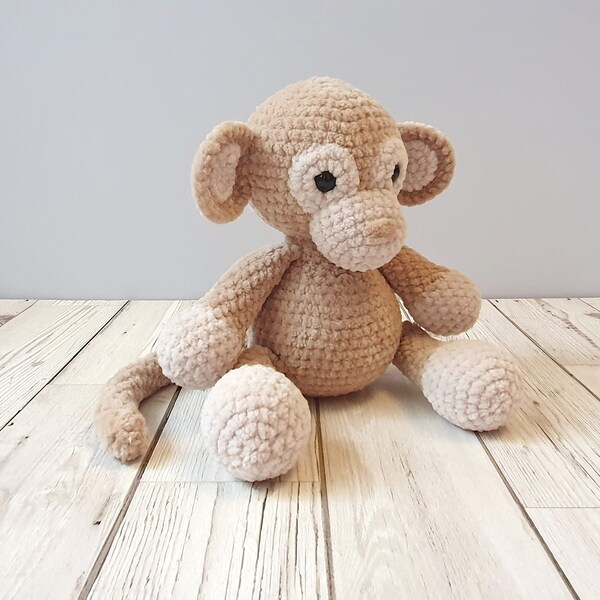 Crochet Monkey - Etsy