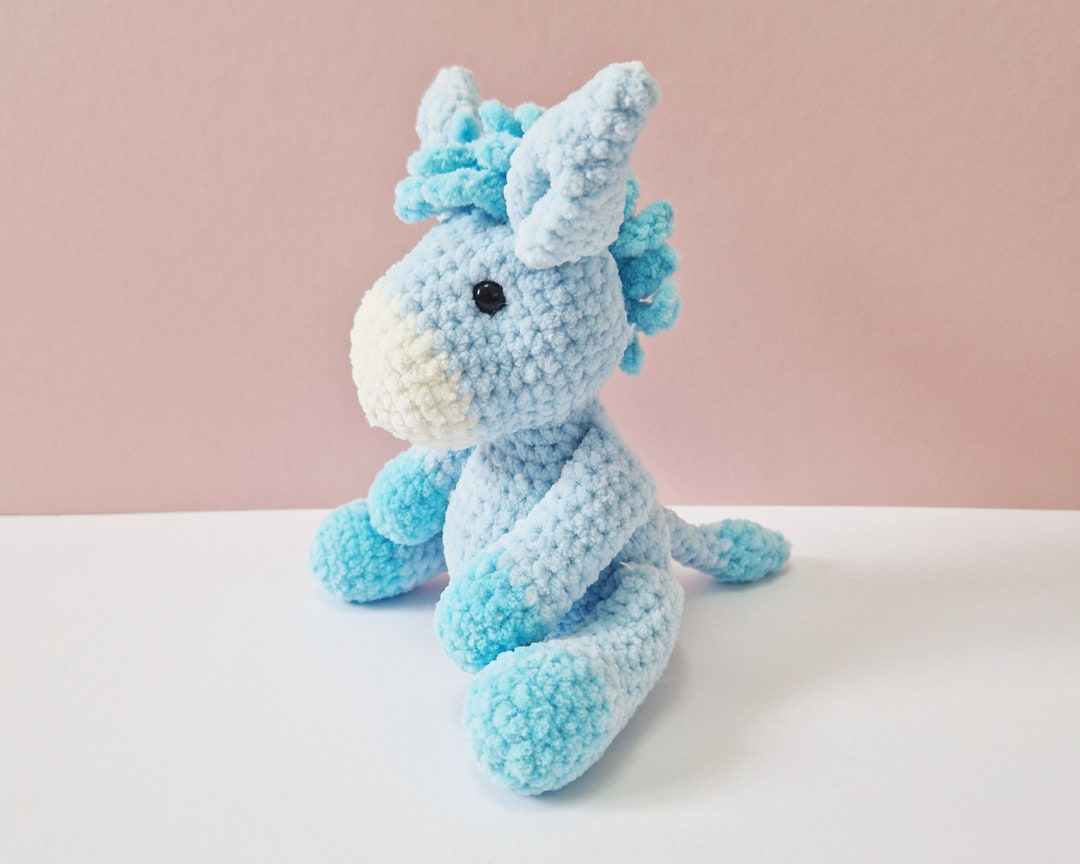 Crochet Small Donkey Toy, Farm Yard Plushie, Soft Animal - Etsy