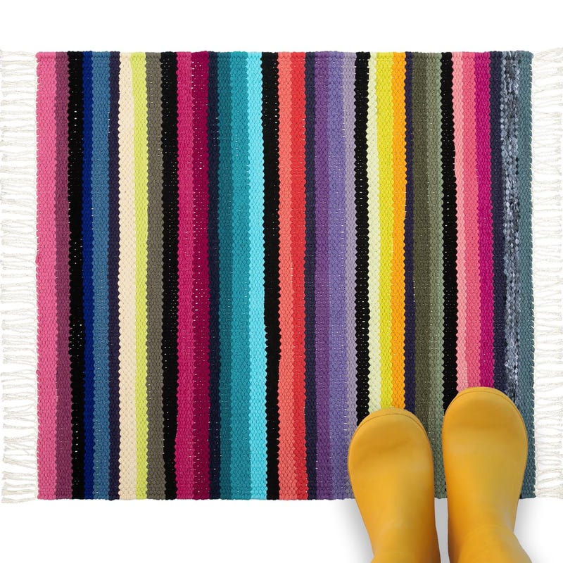 Woven Rag Rugs - Etsy