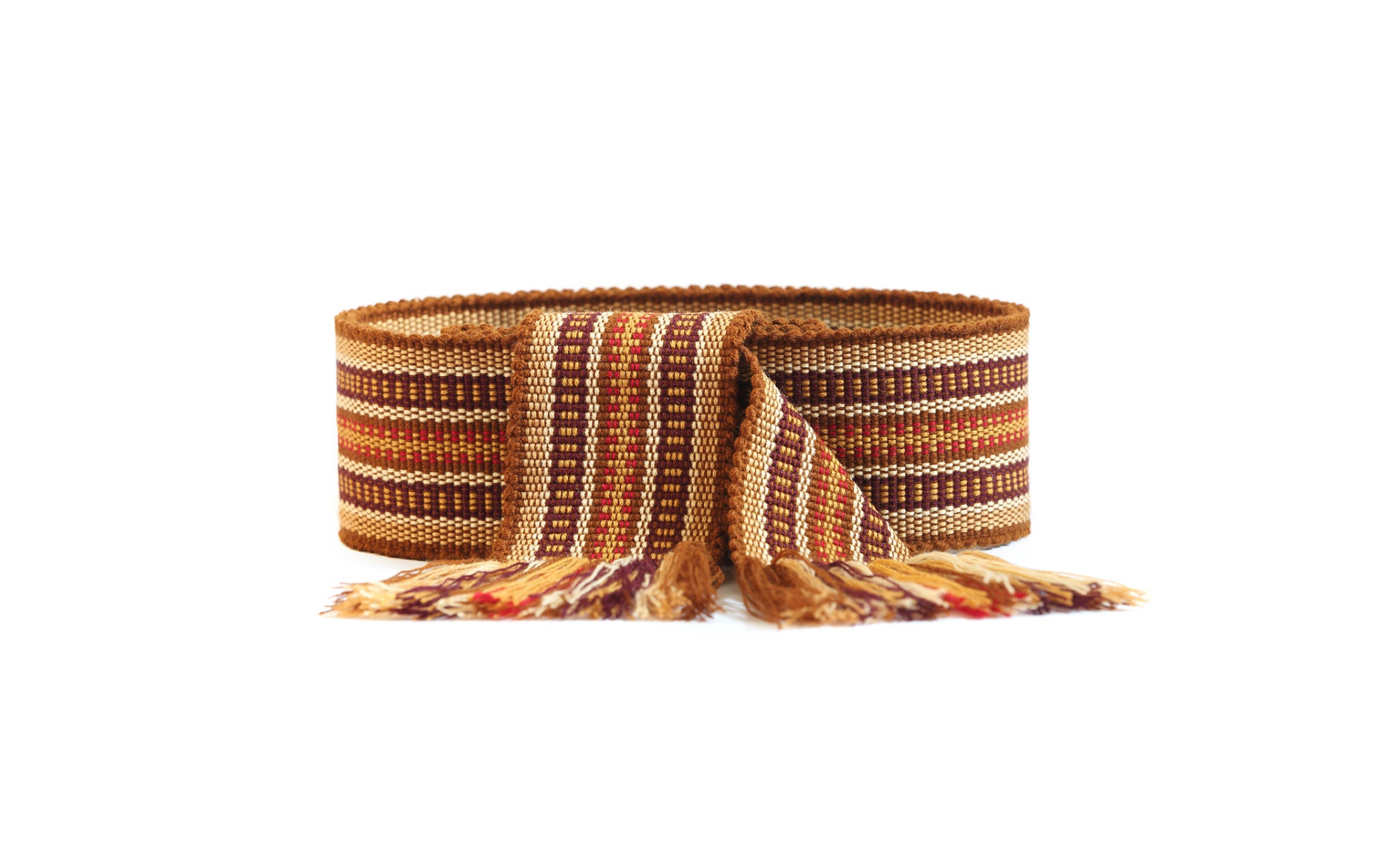 Brown Belt Woven Belt Embroidered Belt for Women Ukrainian Ribbon for ...