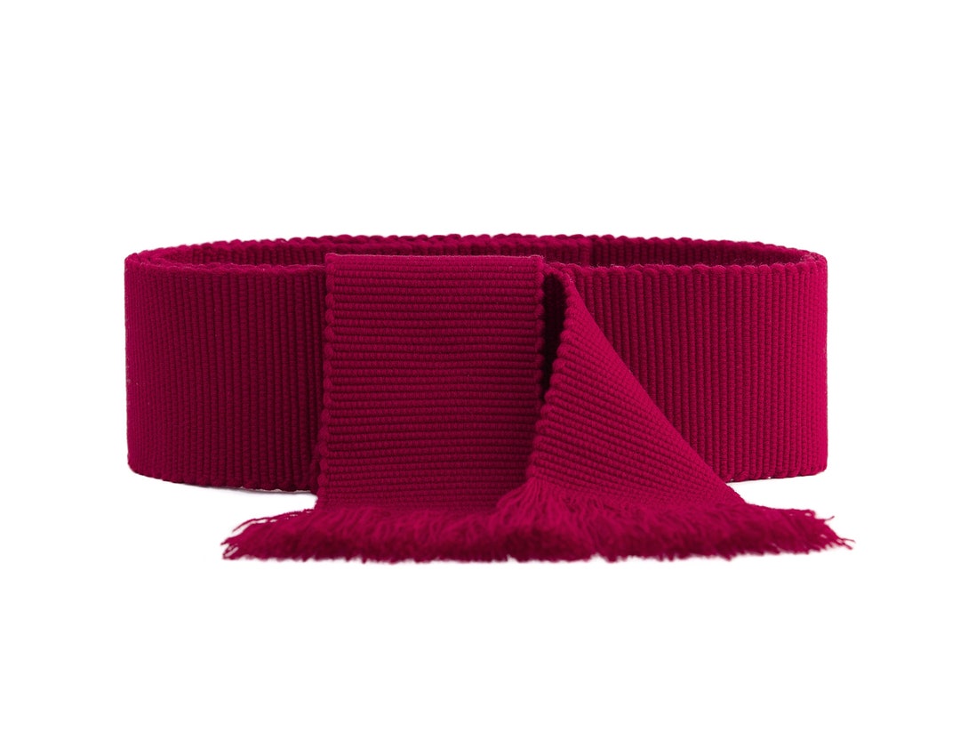 Dark Red Sash Ukrainian Woven Belt Ethnic Handwoven Belt Embroidered ...