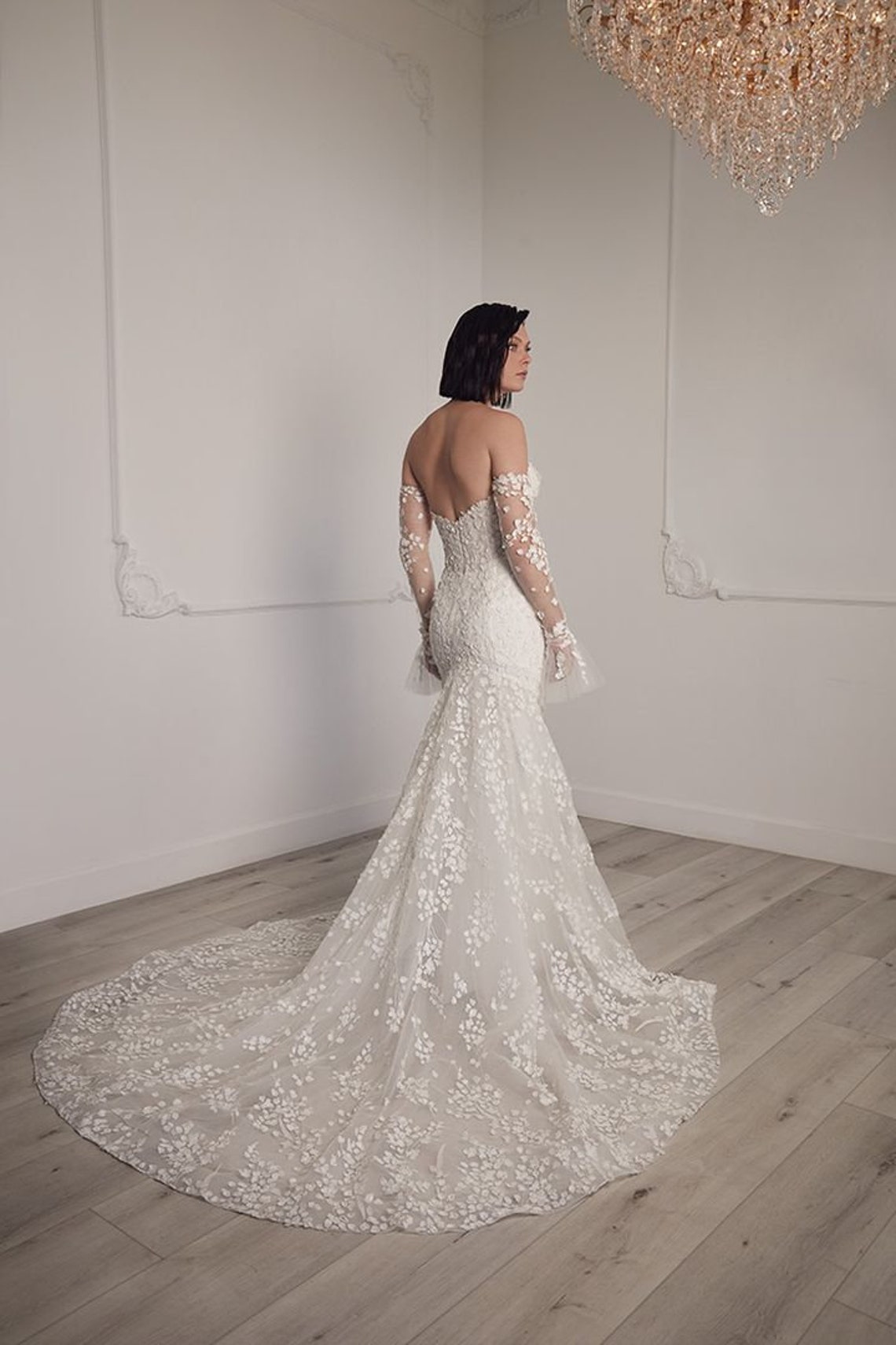 Removable Bicep Bridal Sleeves Bicep Wedding Sleeves - Etsy